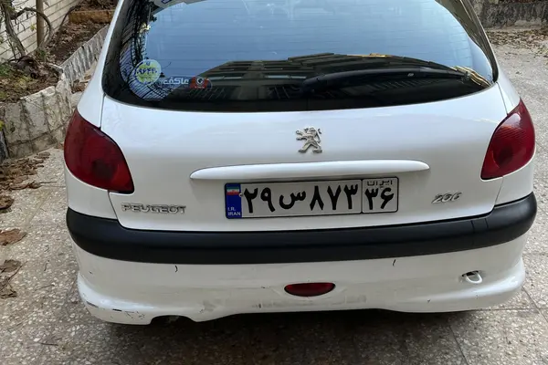 پژو 206 تیپ 2 فروشی امروز شنبه 6 دی | باما